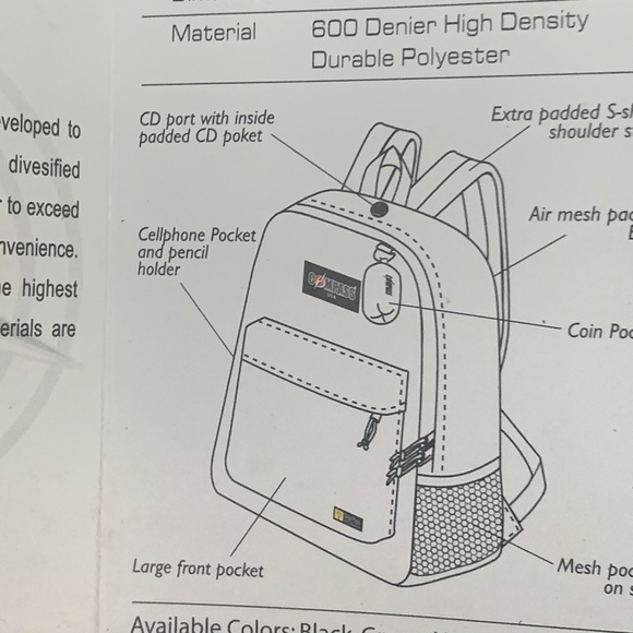 compass | Other | Compass Backpack Royal Blue Nwt | Poshmark
